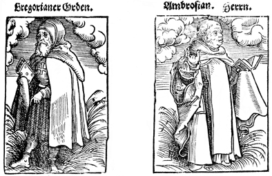 Gregorian and Ambrosian Orders | Pitts Digital Image Archive | Emory ...