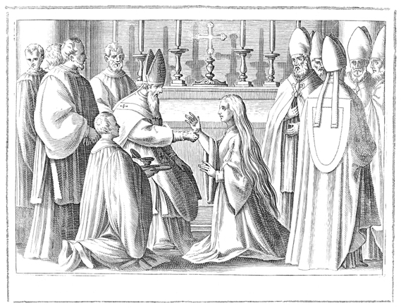 The Blessing and Coronation of a Queen-consort | Pitts Digital Image ...