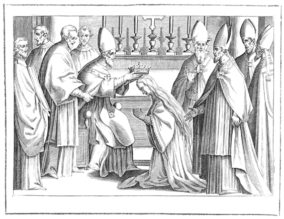 The Blessing and Coronation of a Queen-consort | Pitts Digital Image ...